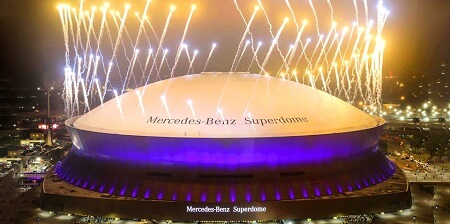superdome fireworks | UW Badgers Fan Travel | Official Wisconsin Final ...